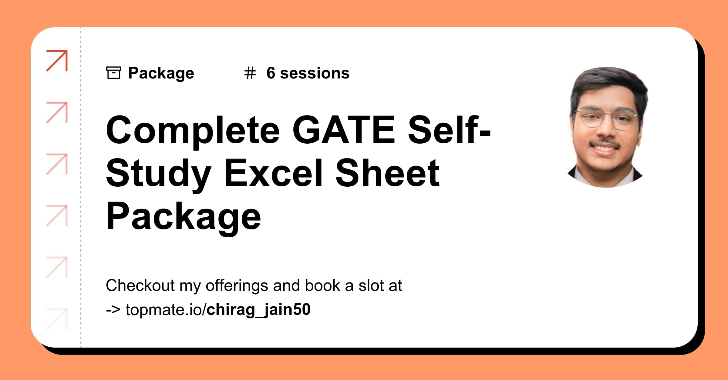 Complete GATE Self-Study Excel Sheet Package with Chirag Jain